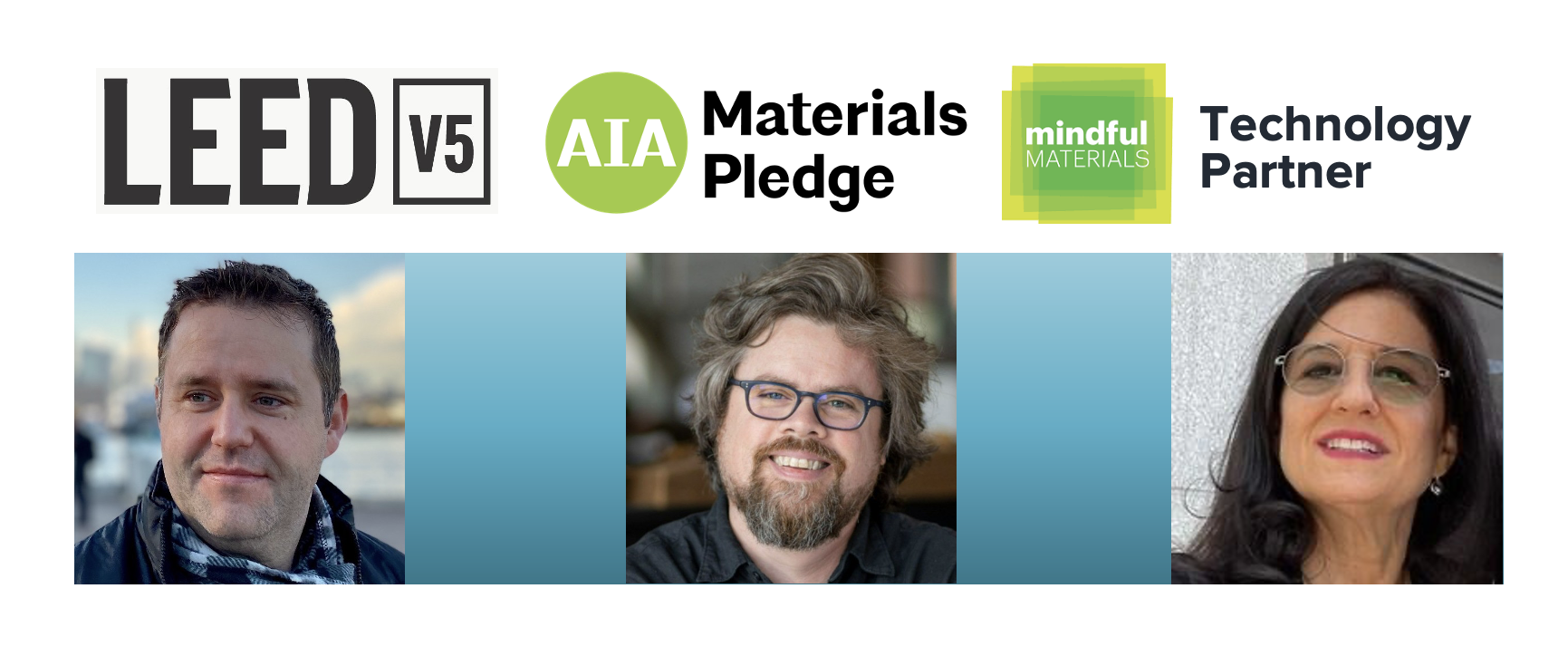 Real-time AIA Materials Pledge and LEED v5 status reports